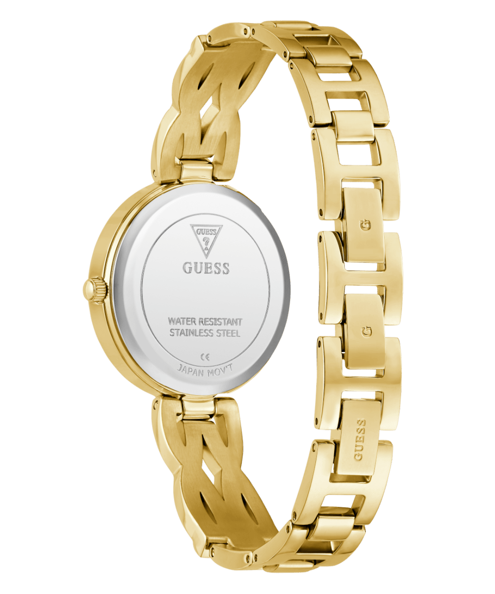GUESS Ladies Gold Tone Coral Gltiz Analog Watch GW0868L2 – Stonex Jewellers