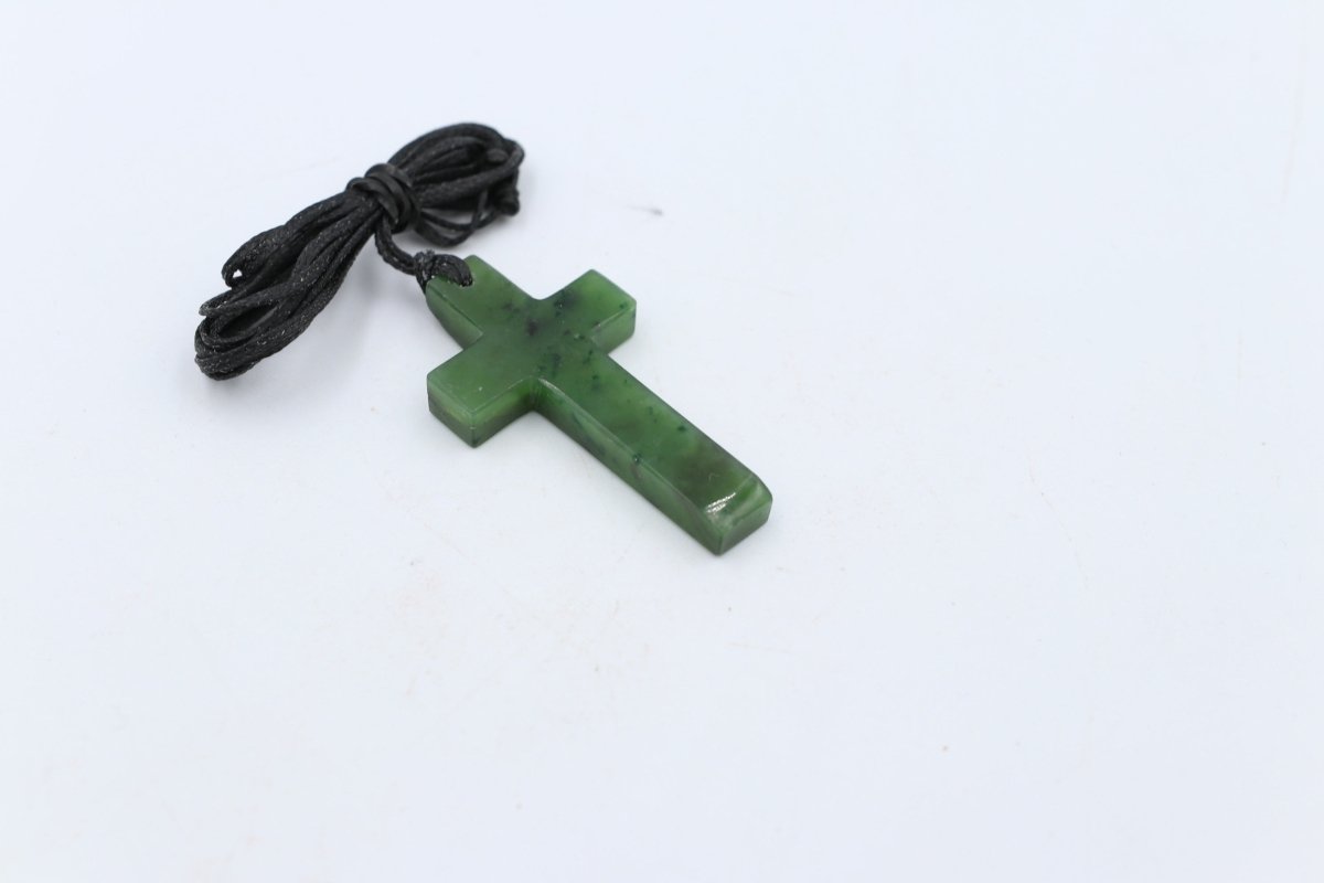 New Zealand Greenstone Cross – Stonex Jewellers