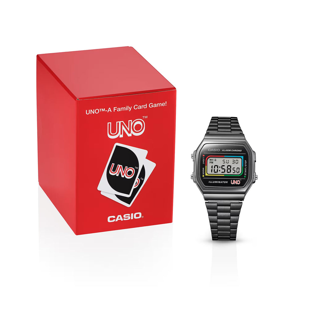 Casio Vintage Uno Collaboration Digital Watch A168WEUC-1A – Stonex ...