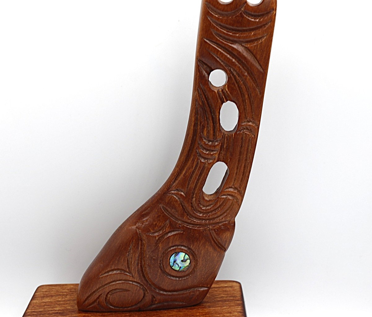 Wooden Small Stern on a Base WM543 23cm – Stonex Jewellers