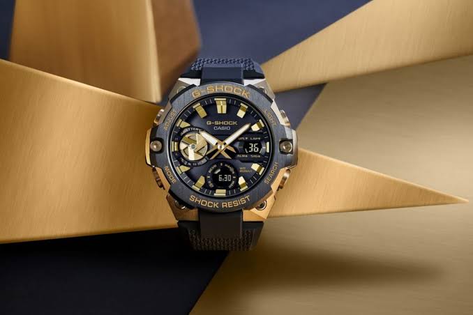 G shock Black/Gold Solar Powered Watch - GST-B400GB-1A9 – Stonex Jewellers